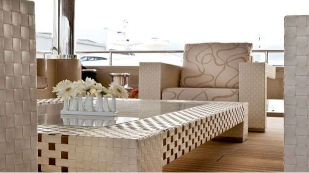 Importance of texture in yacht interior design